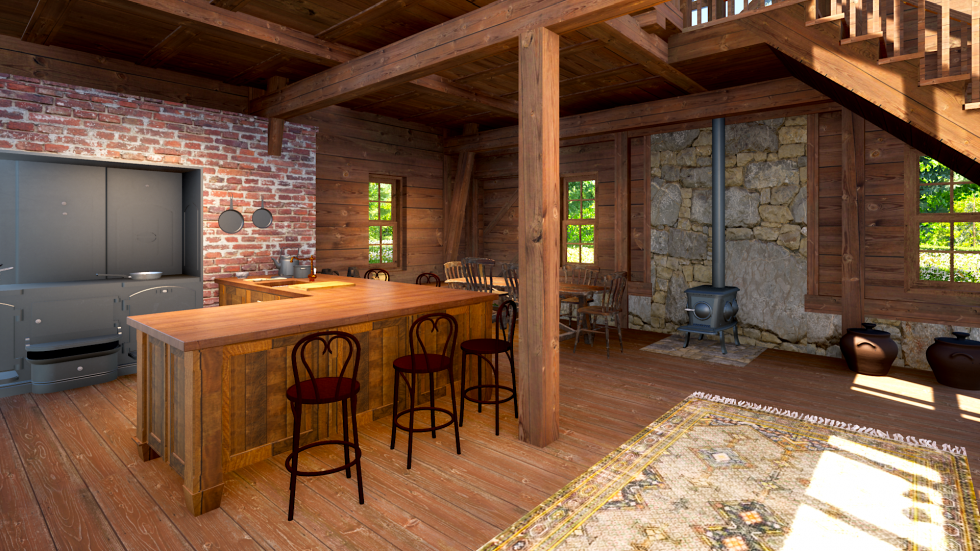The Converted Barn House - The DPS Design